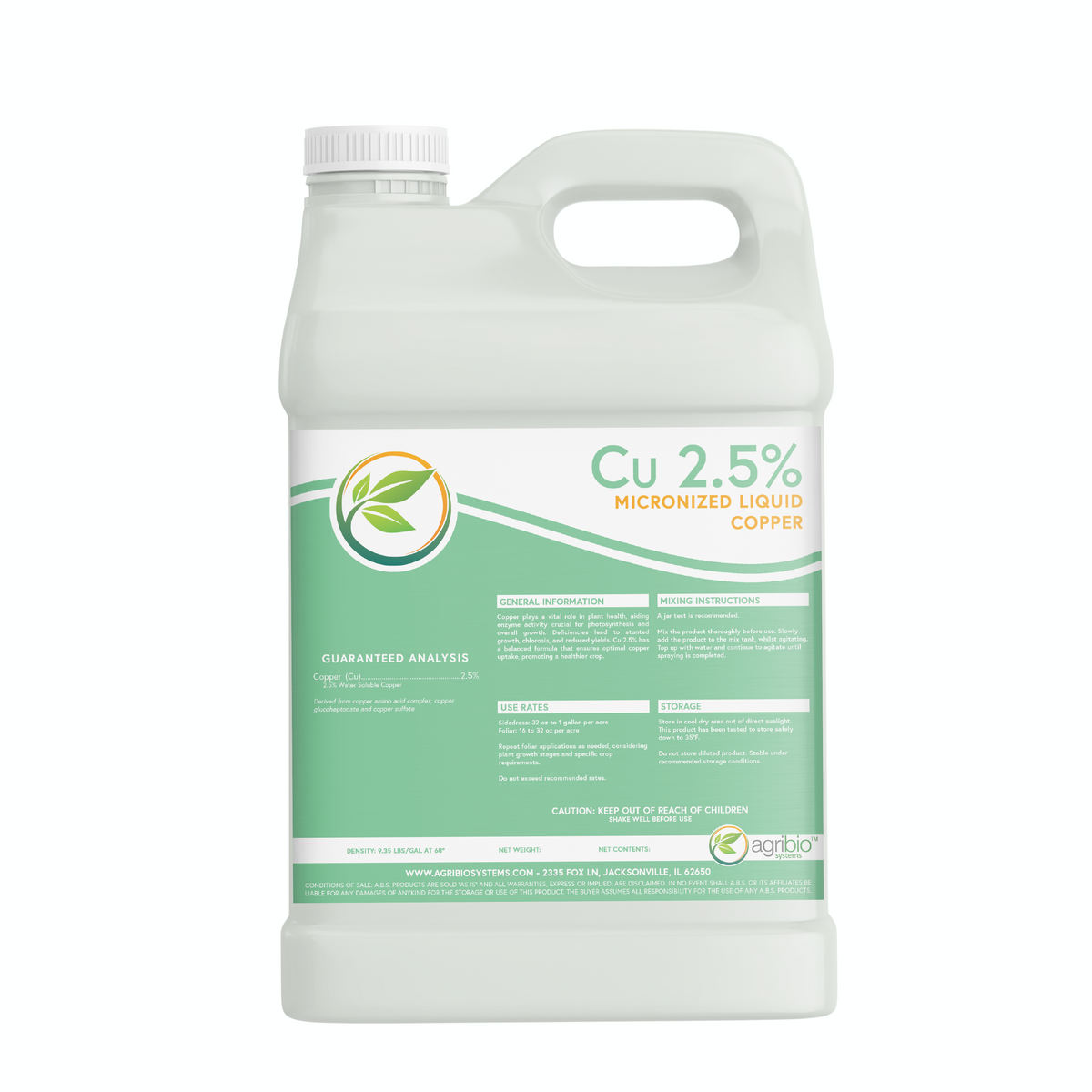 Cu 2.5% – AgriBio Systems