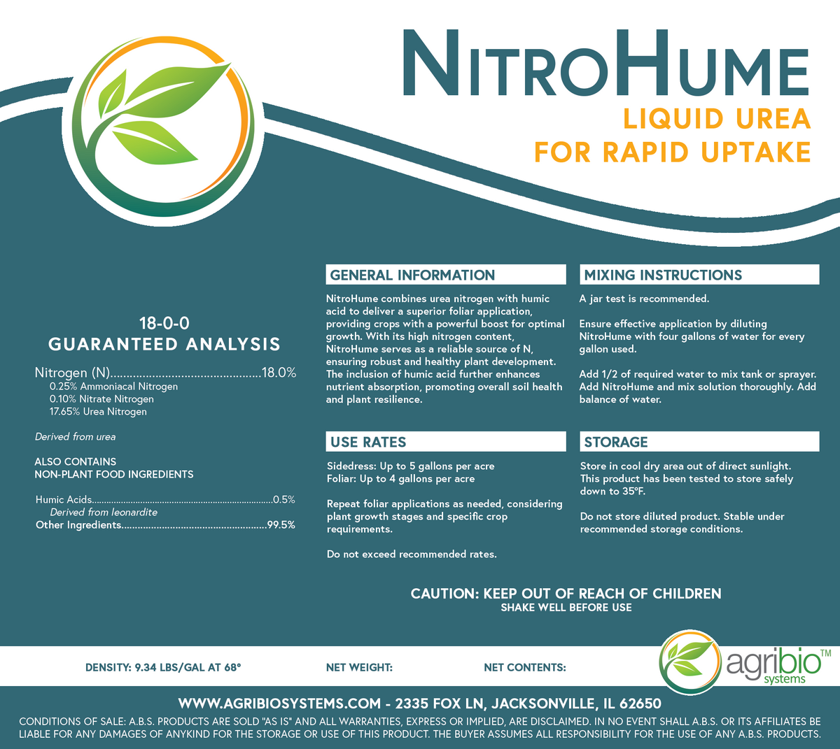 NitroHume – AgriBio Systems
