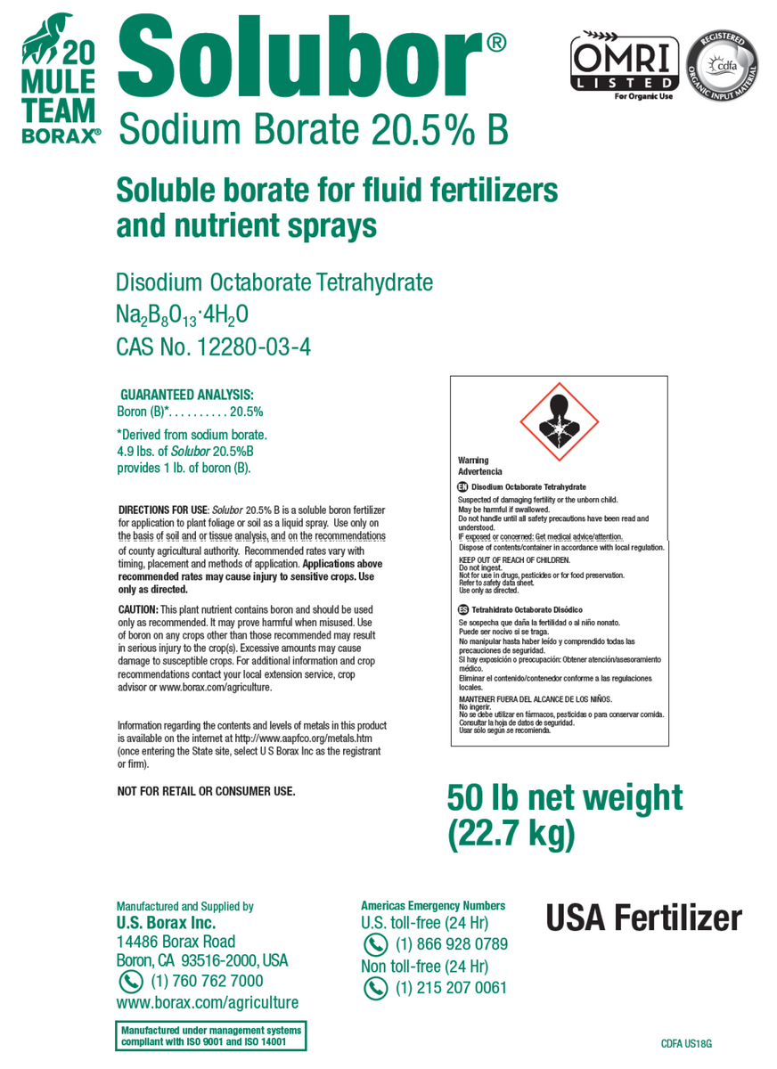 Solubor – AgriBio Systems